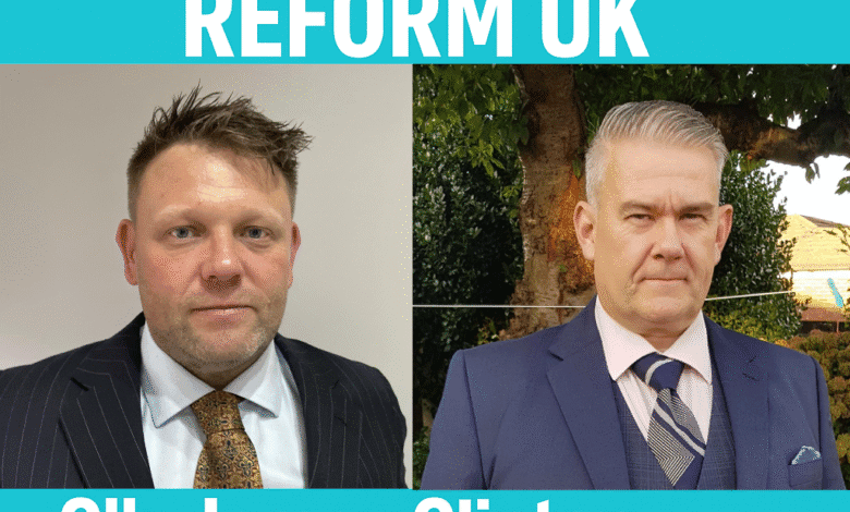 Reform UK Stourbridge welcomes Cllr James Clinton & Cllr Jason Thorne
